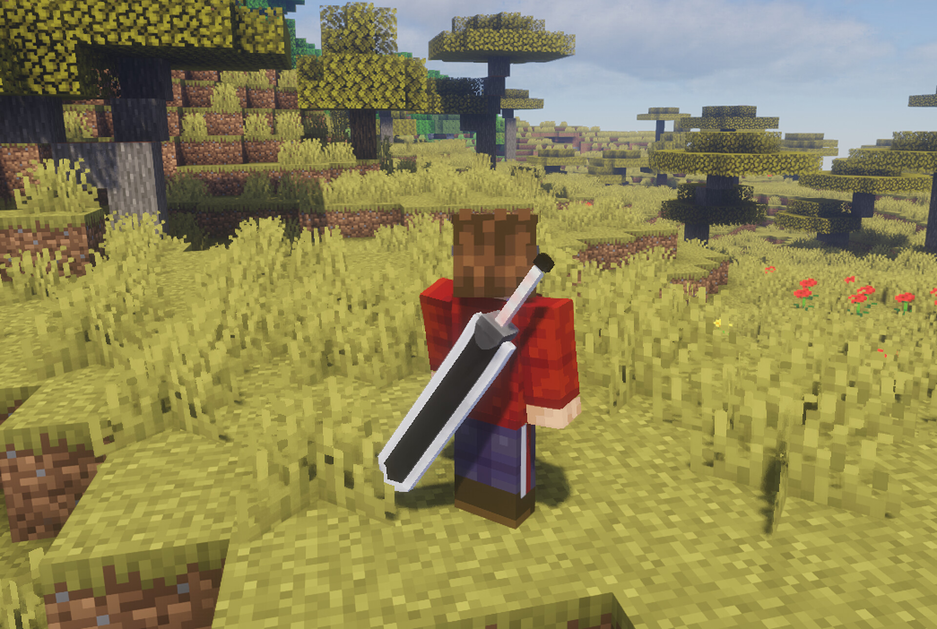 GUTS SWORD (Netherite) Minecraft Texture Pack