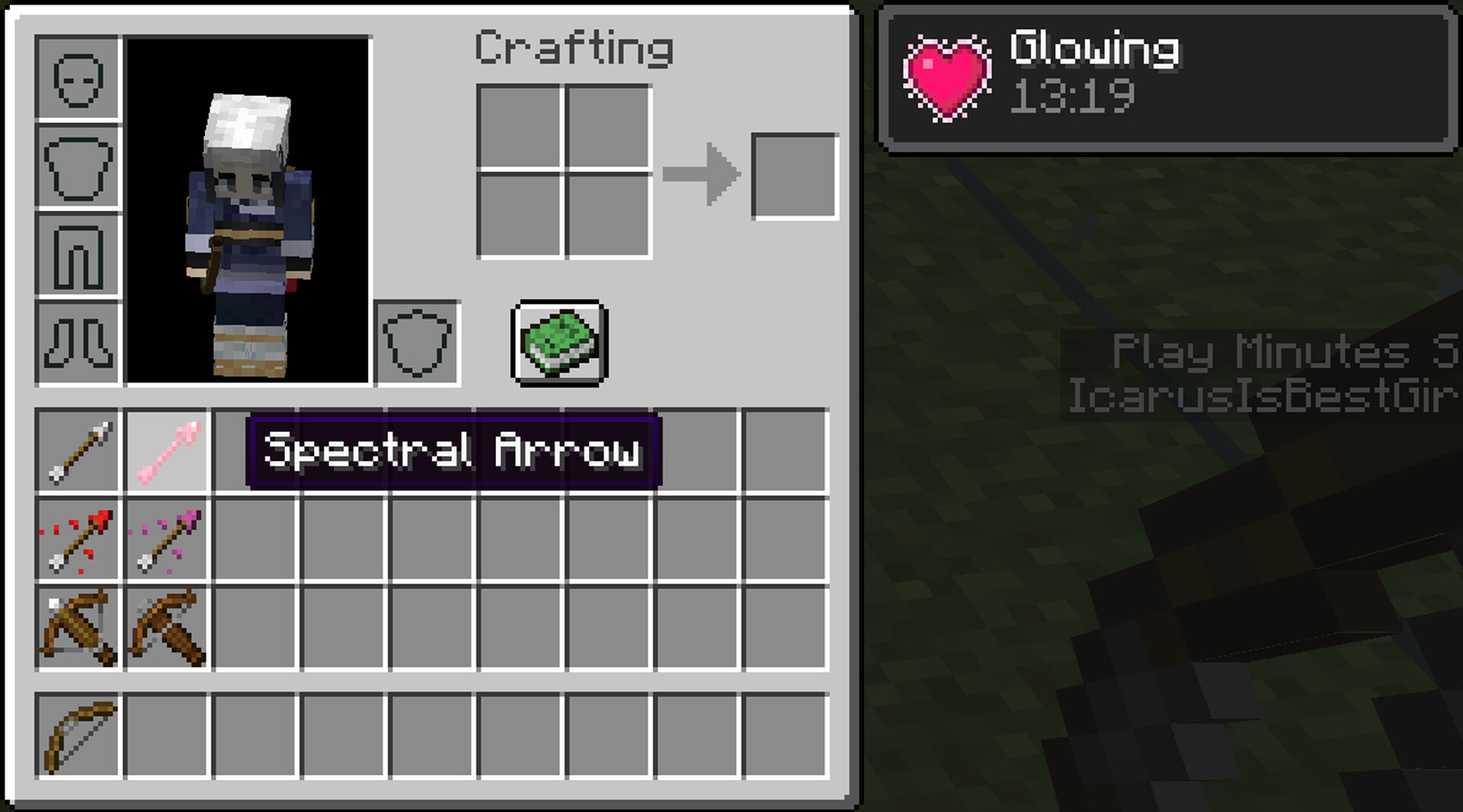 Pink Spectral Arrows - Java Edition Minecraft Texture Pack