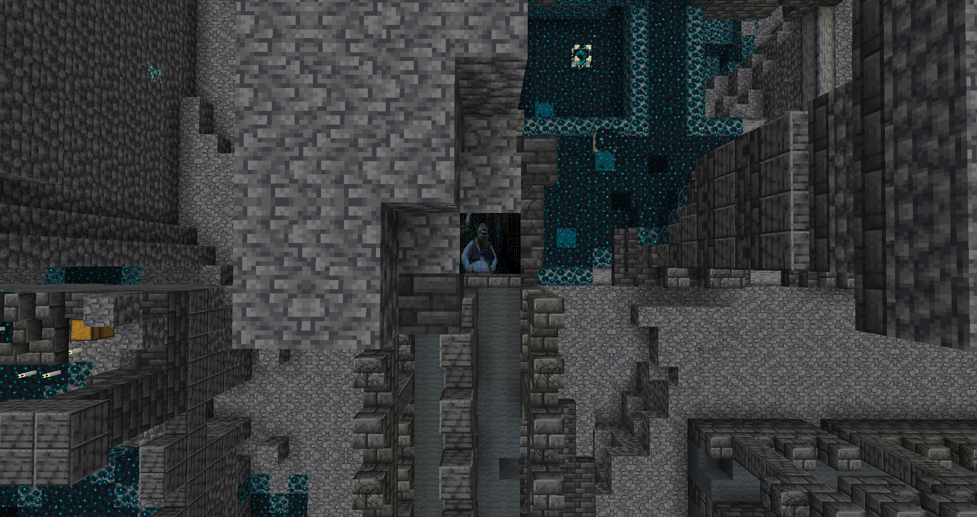 The entire Shrek movie but it's a netherite block Minecraft Texture Pack