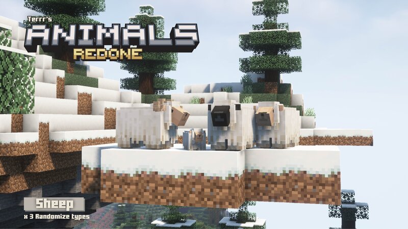 Terrr's Animals Redone | v2.0 update Flying Folks | CEM [OPTIFINE ...