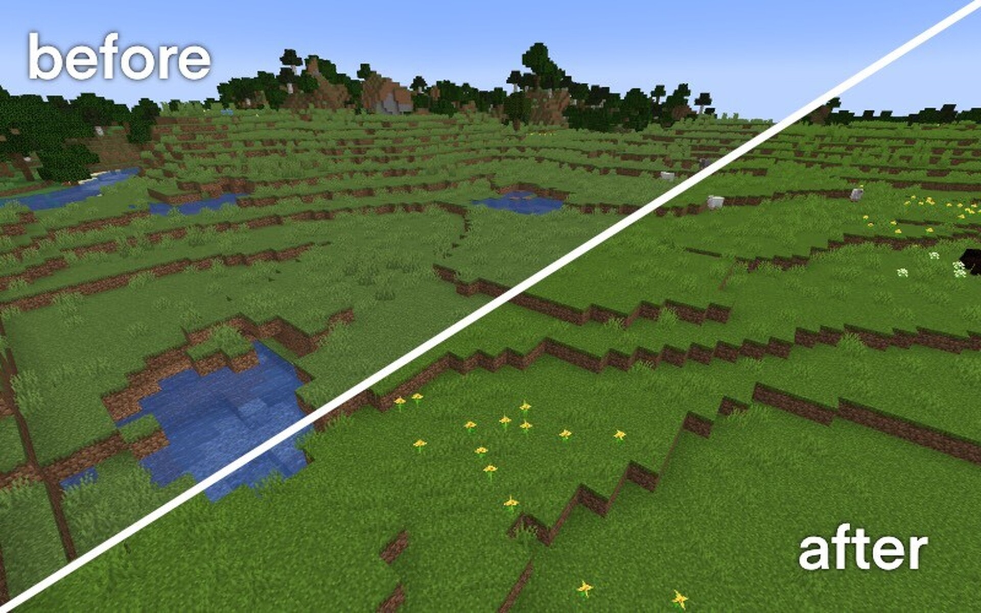 greener grass (savannas included) by sugrcube Minecraft Texture Pack