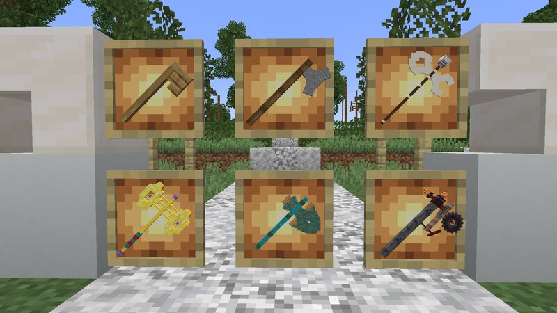 Axes 2.0 by Cake Minecraft Texture Pack