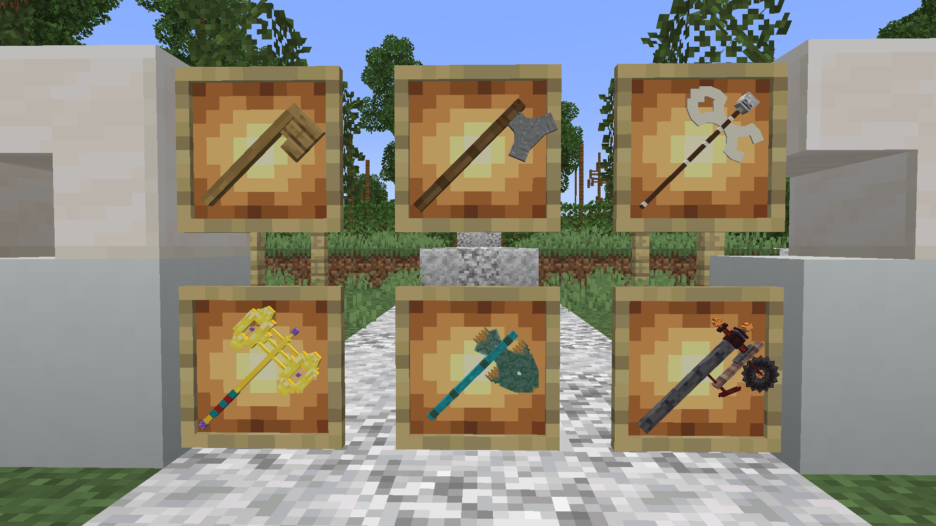 Axes 2.0 by Cake Minecraft Texture Pack