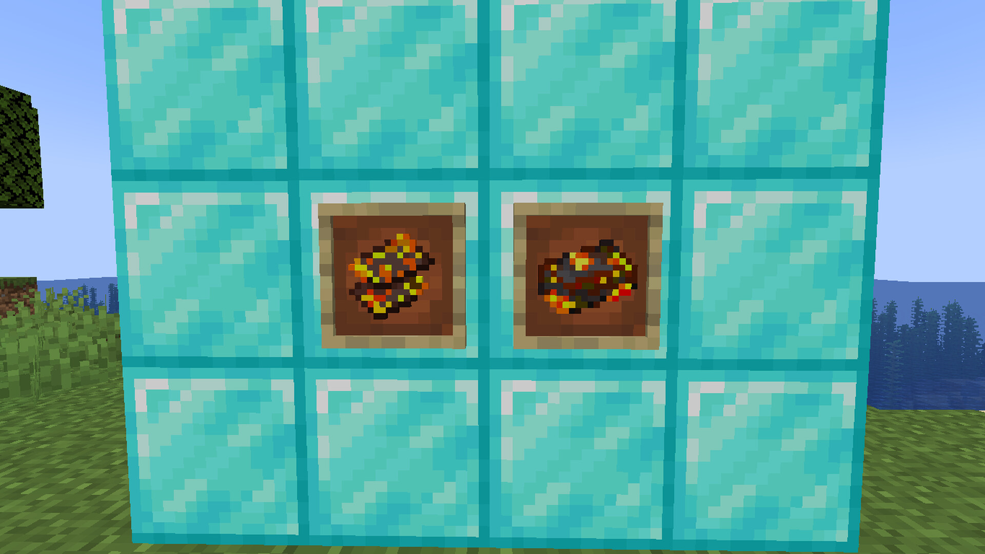 Netherite With Fire Minecraft Texture Pack