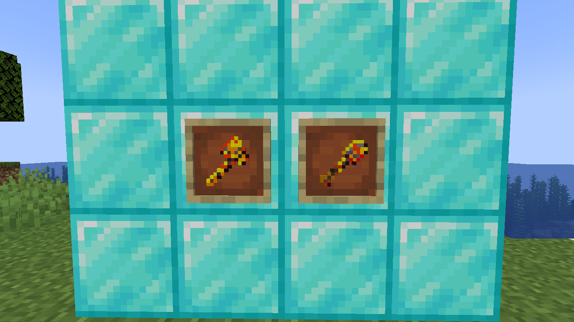 Netherite With Fire Minecraft Texture Pack