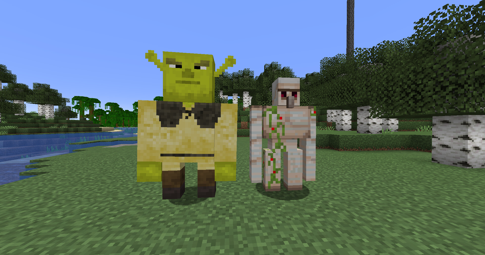 Shrek Warden Minecraft Texture Pack