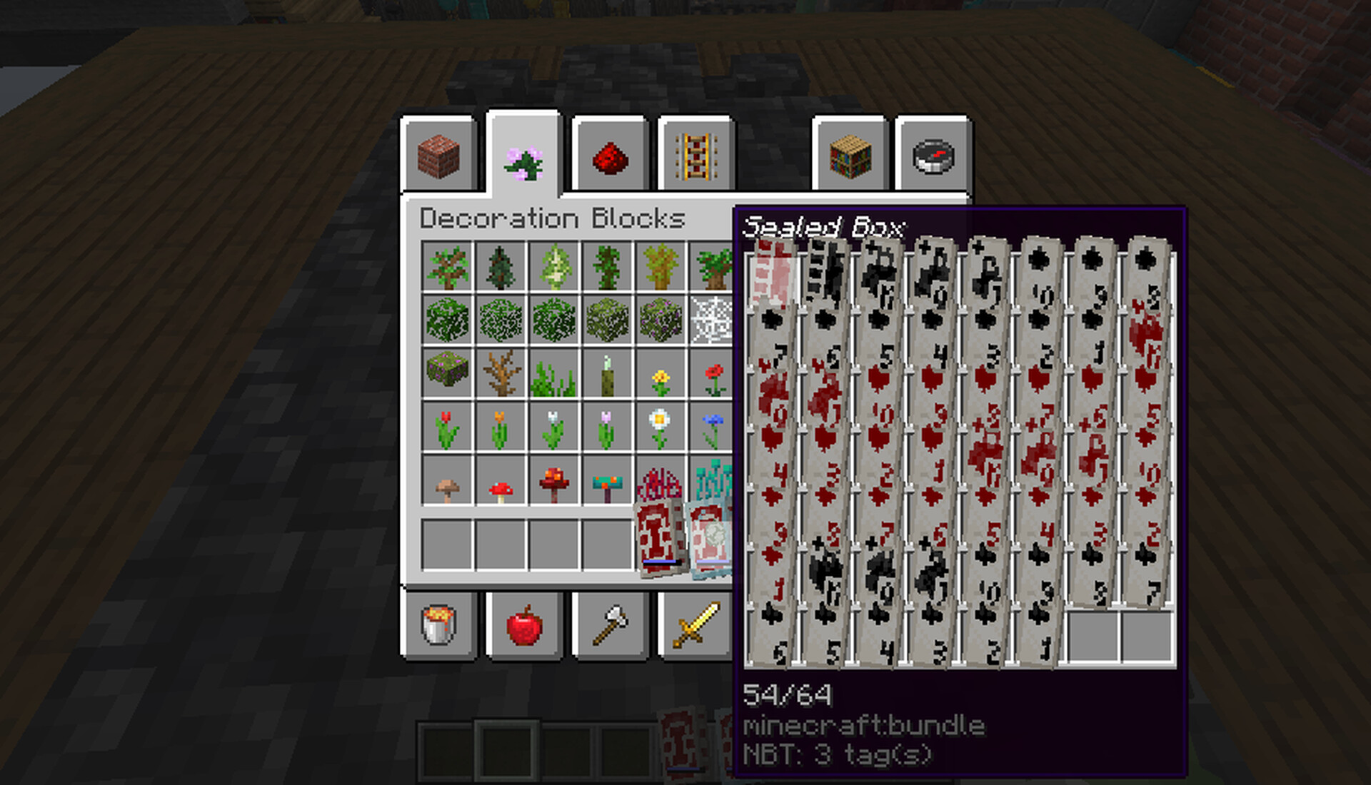 Ivango's Card's Minecraft Texture Pack