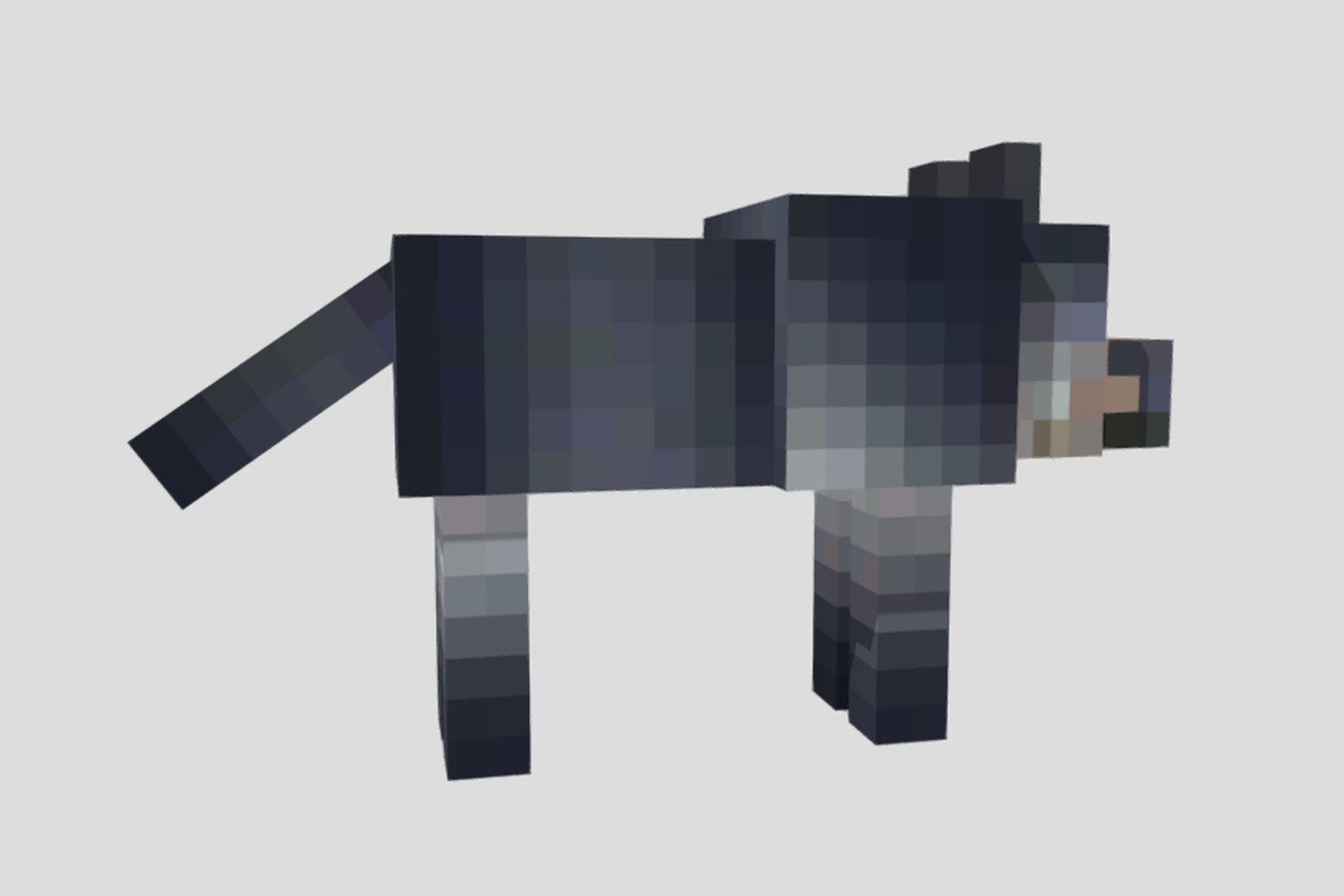 Completed Dark Wolf Pack! 🐺 🐺 Minecraft Texture Pack
