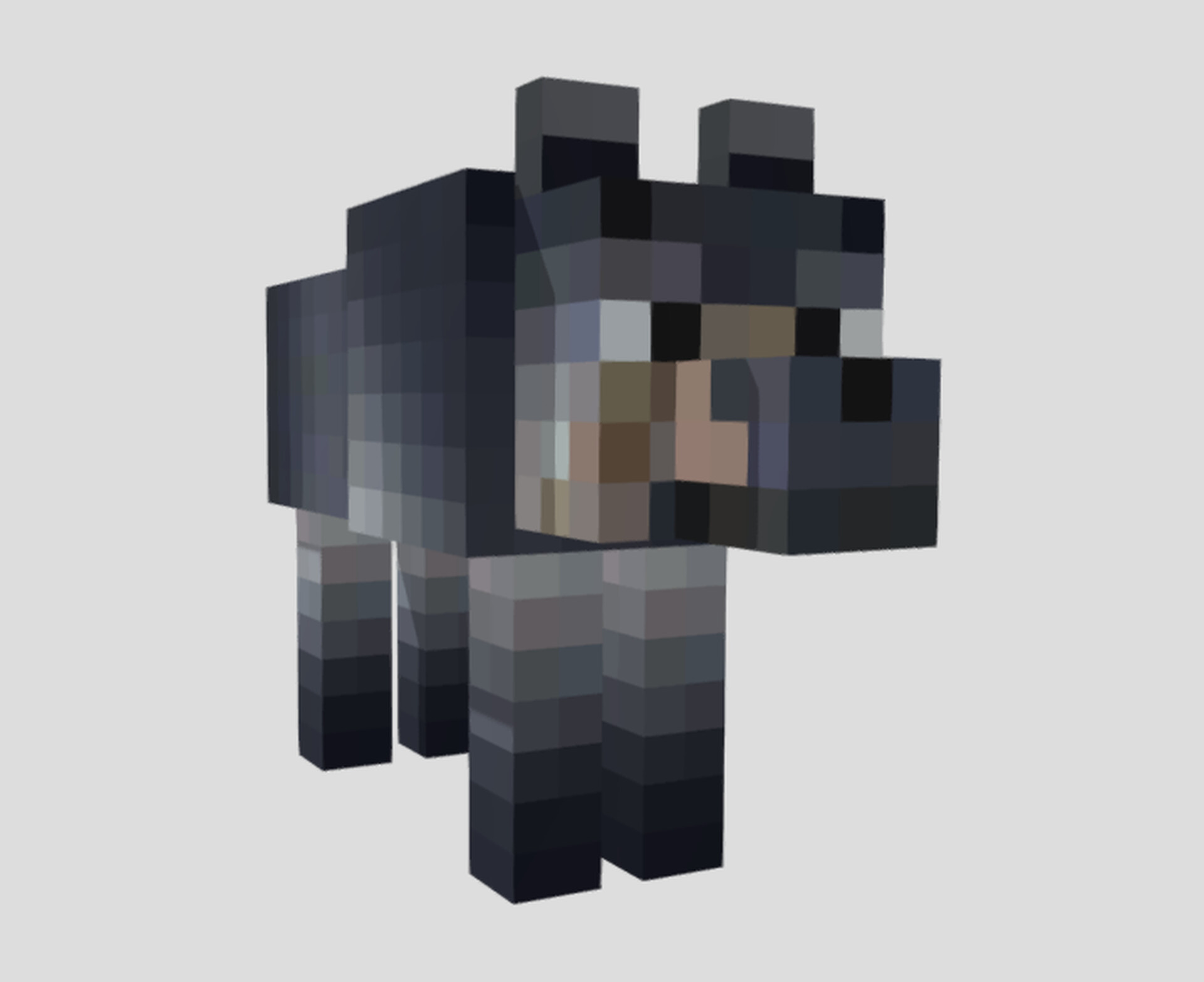 Completed Dark Wolf Pack! 🐺 🐺 Minecraft Texture Pack