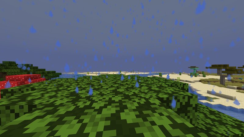Better Rain Minecraft Texture Pack