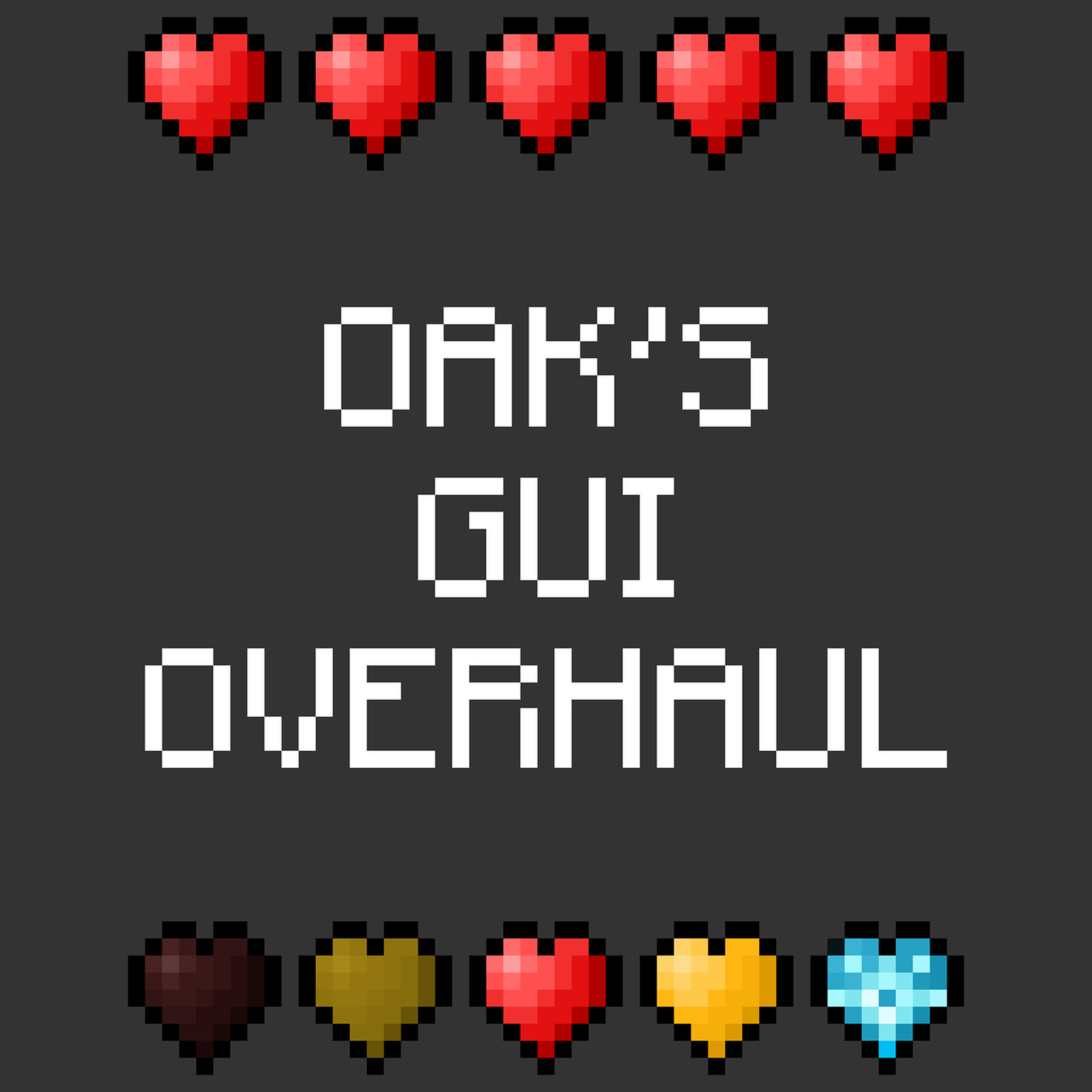Oak's GUI Overhaul Minecraft Texture Pack