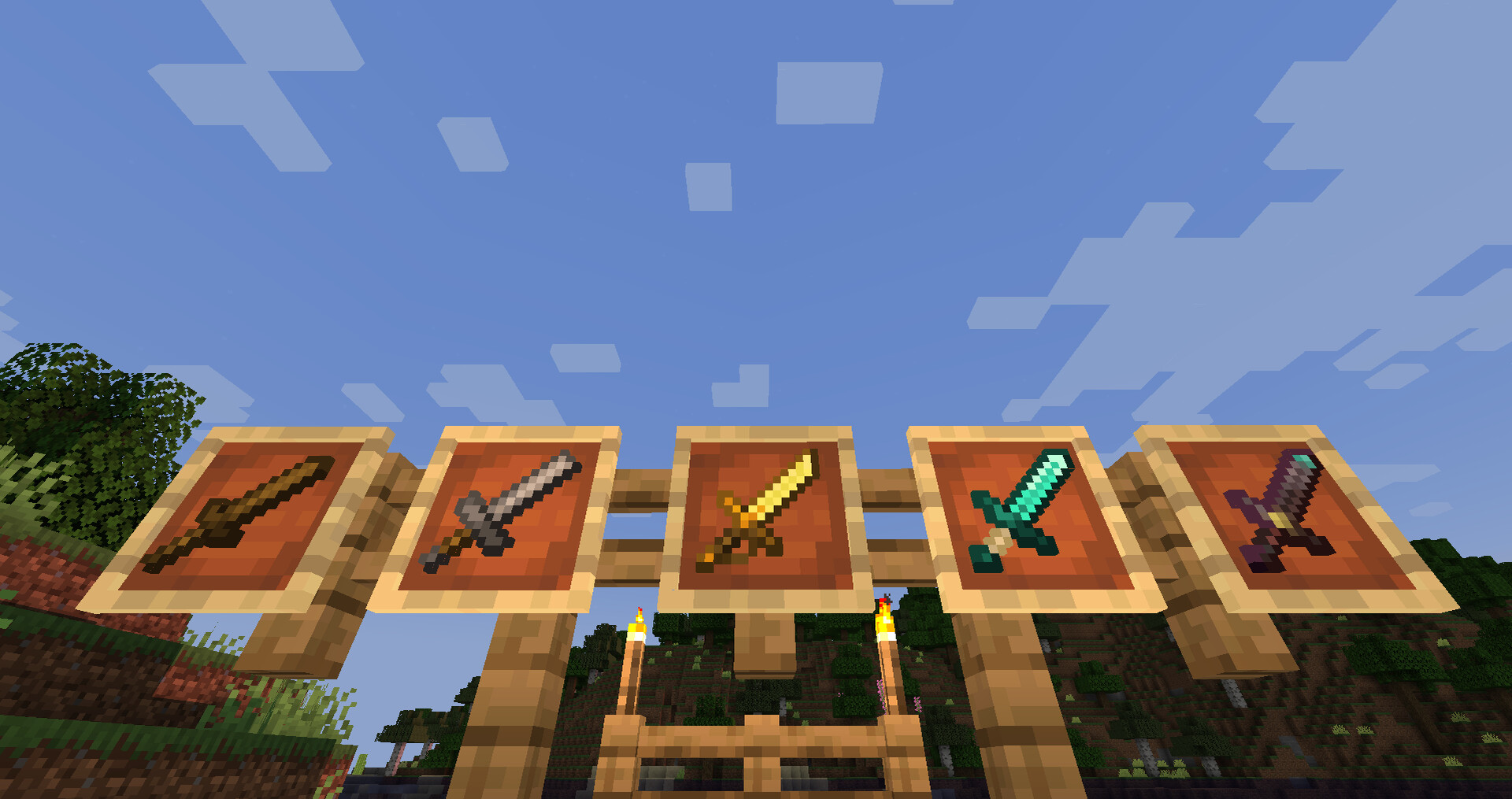 Arthurs Swords Minecraft Texture Pack