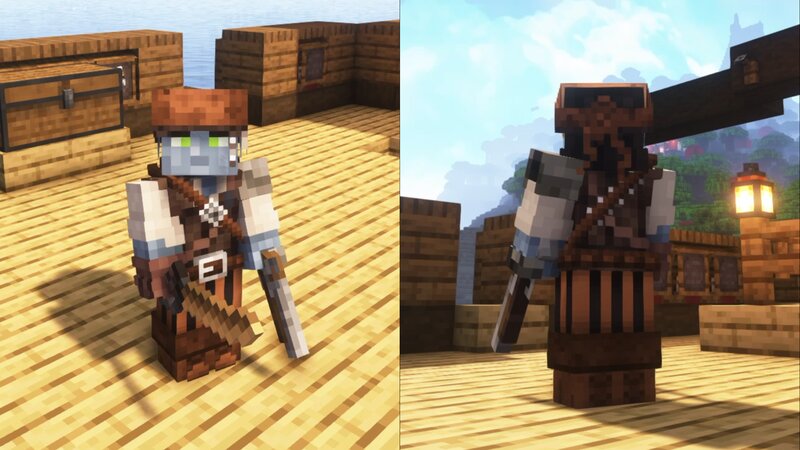 Kal's Grimdark Pirate Armor & Tools [1.13 - 1.19] Minecraft Texture Pack