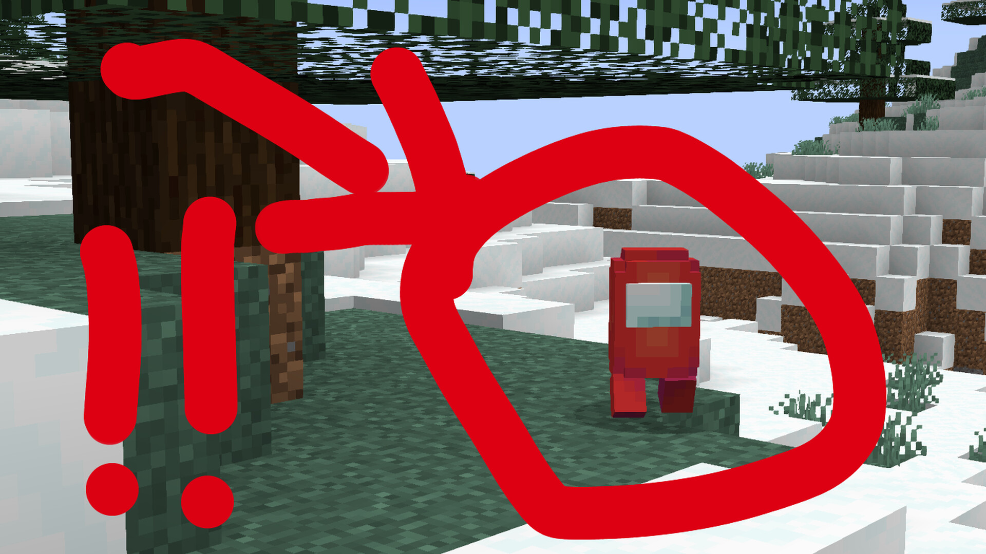 Among Us Creepers Minecraft Texture Pack