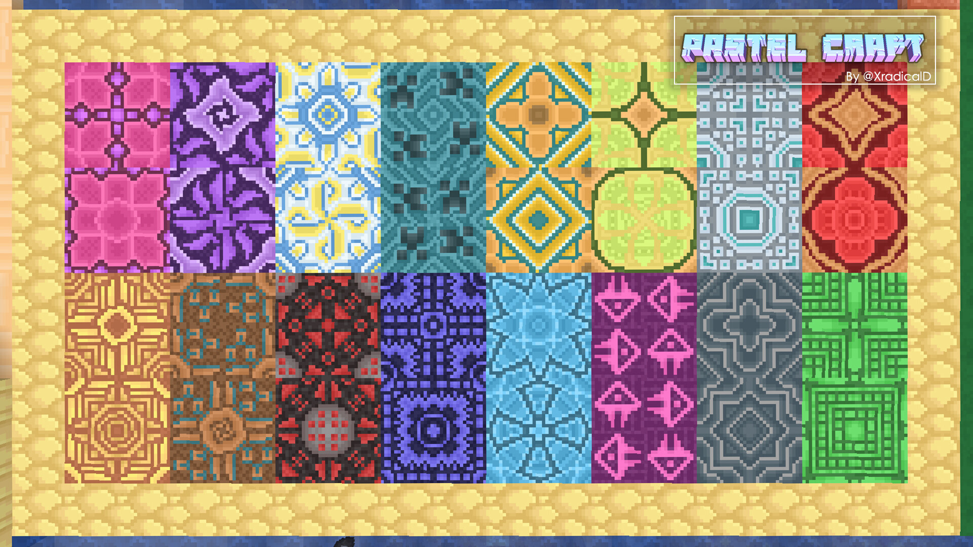 Pastel Craft by XradicalD [1.19] Minecraft Texture Pack