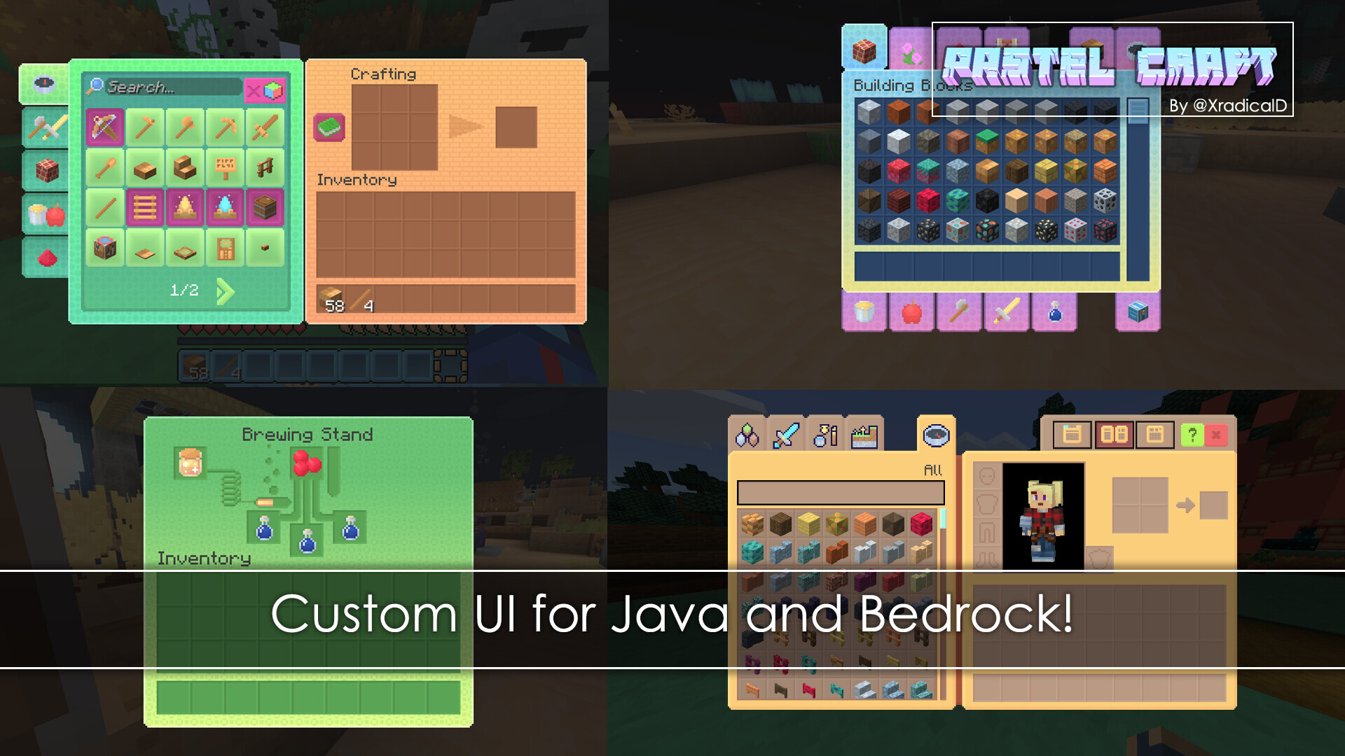 Pastel Craft by XradicalD [1.19] Minecraft Texture Pack