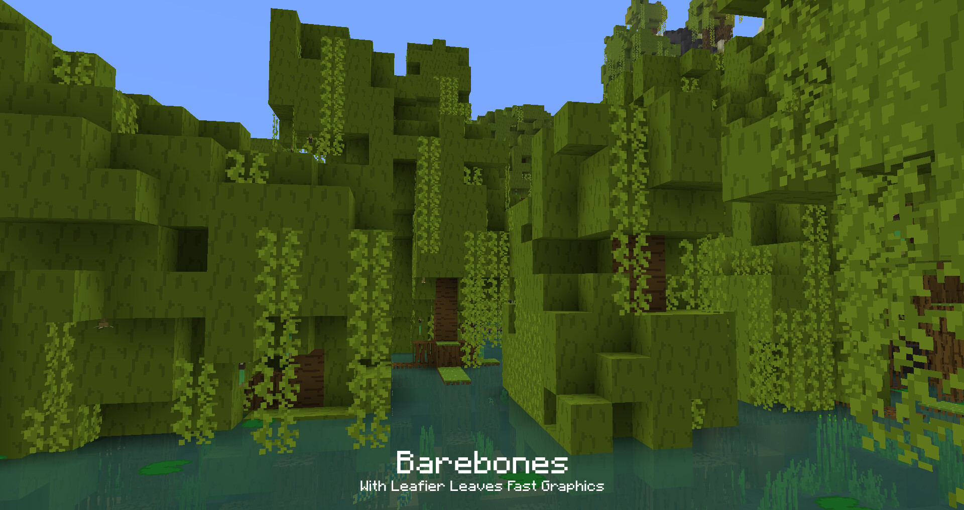 Leafier Leaves (Bare Bones Addon) Minecraft Texture Pack