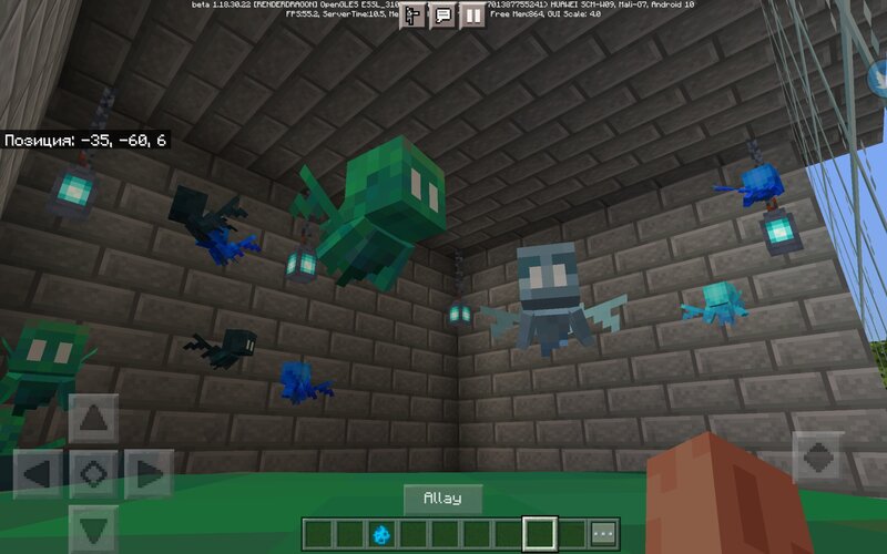 allay_variation RU (Bedrock Edition Beta v1.18.30.26) Minecraft Texture ...