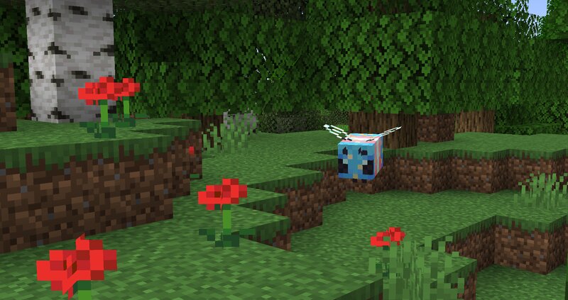 The Minecraft Bee is Trans Minecraft Texture Pack
