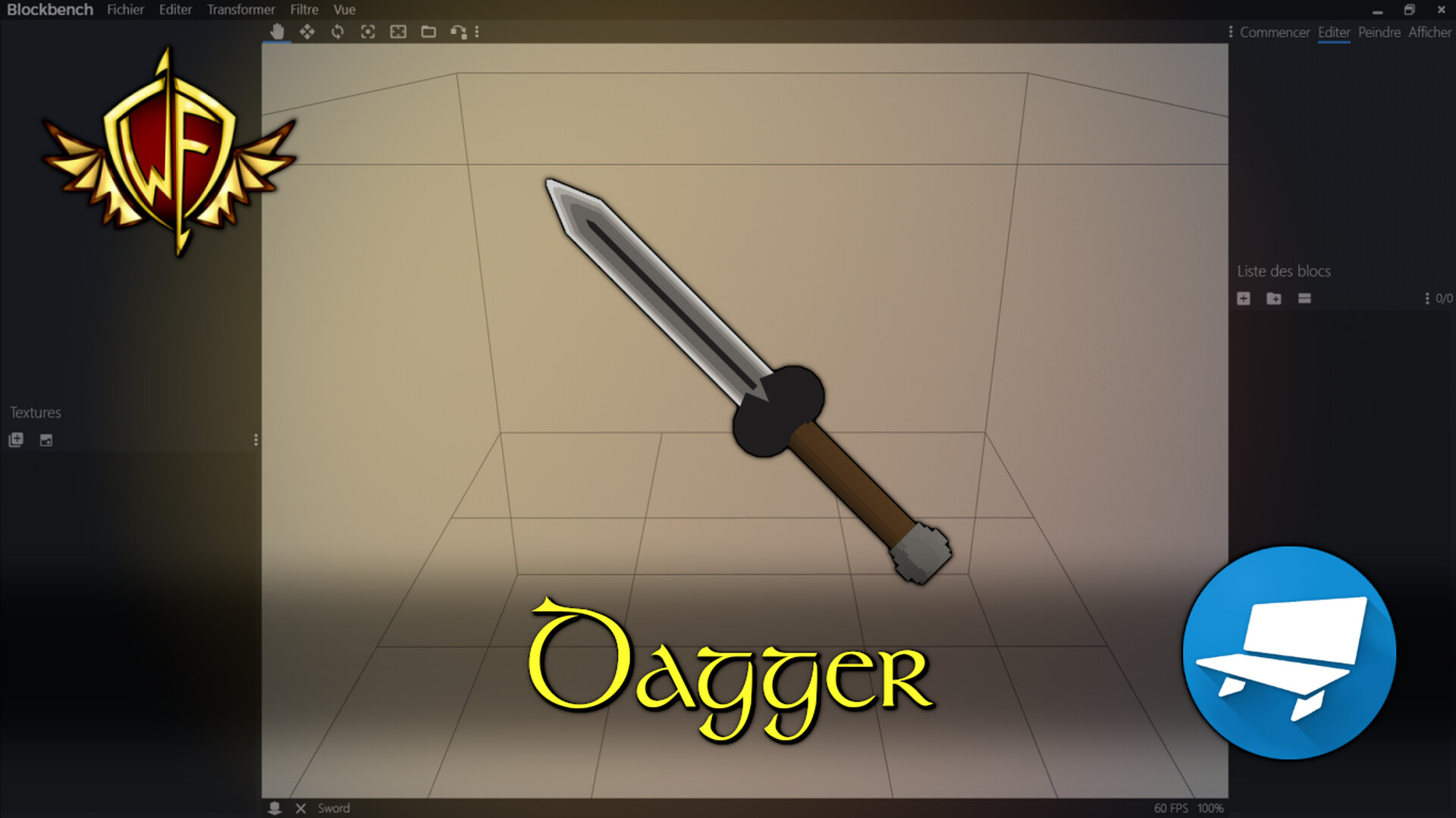 3D Dagger Minecraft Texture Pack