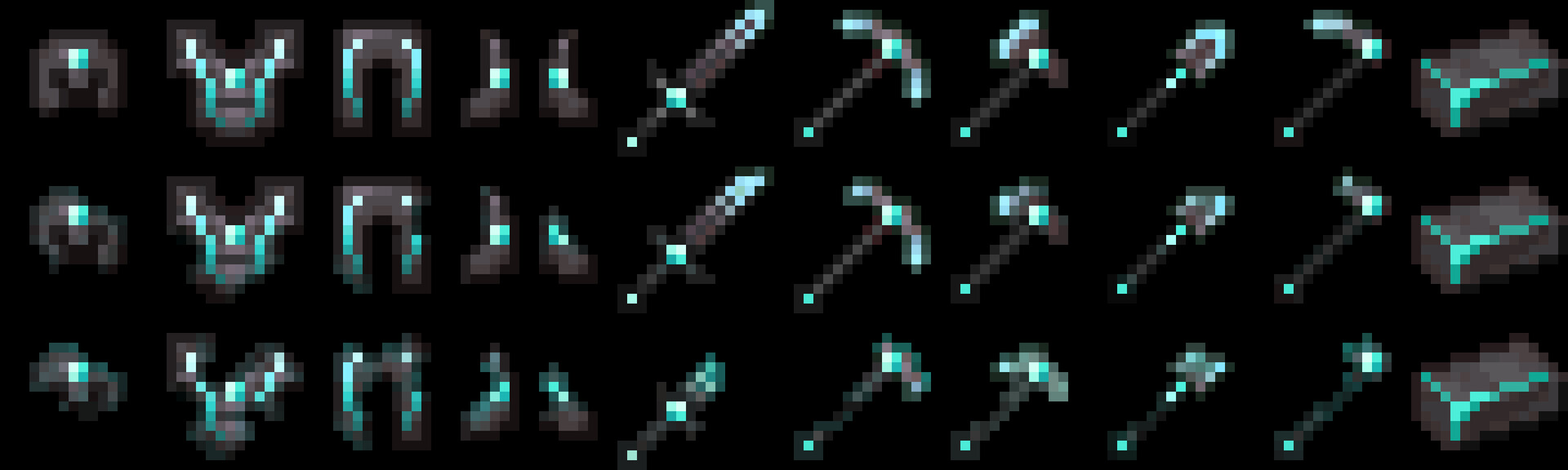 Visual Durability of Broken Tools Minecraft Texture Pack