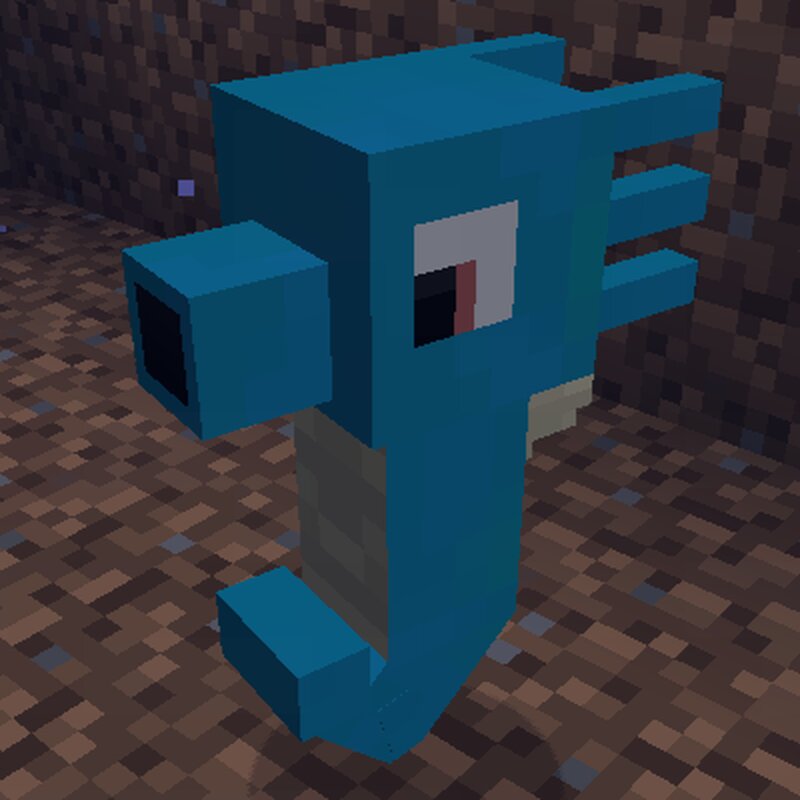 Cod to Horsea Minecraft Texture Pack
