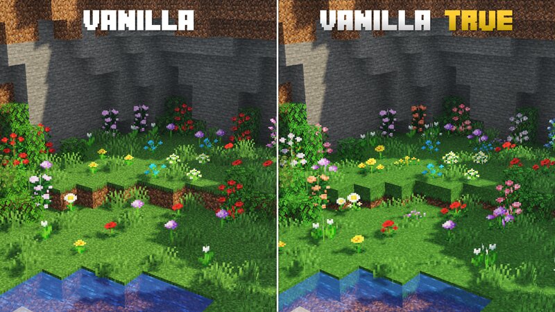 VANILLA TRUE v1.2.0 Minecraft Texture Pack