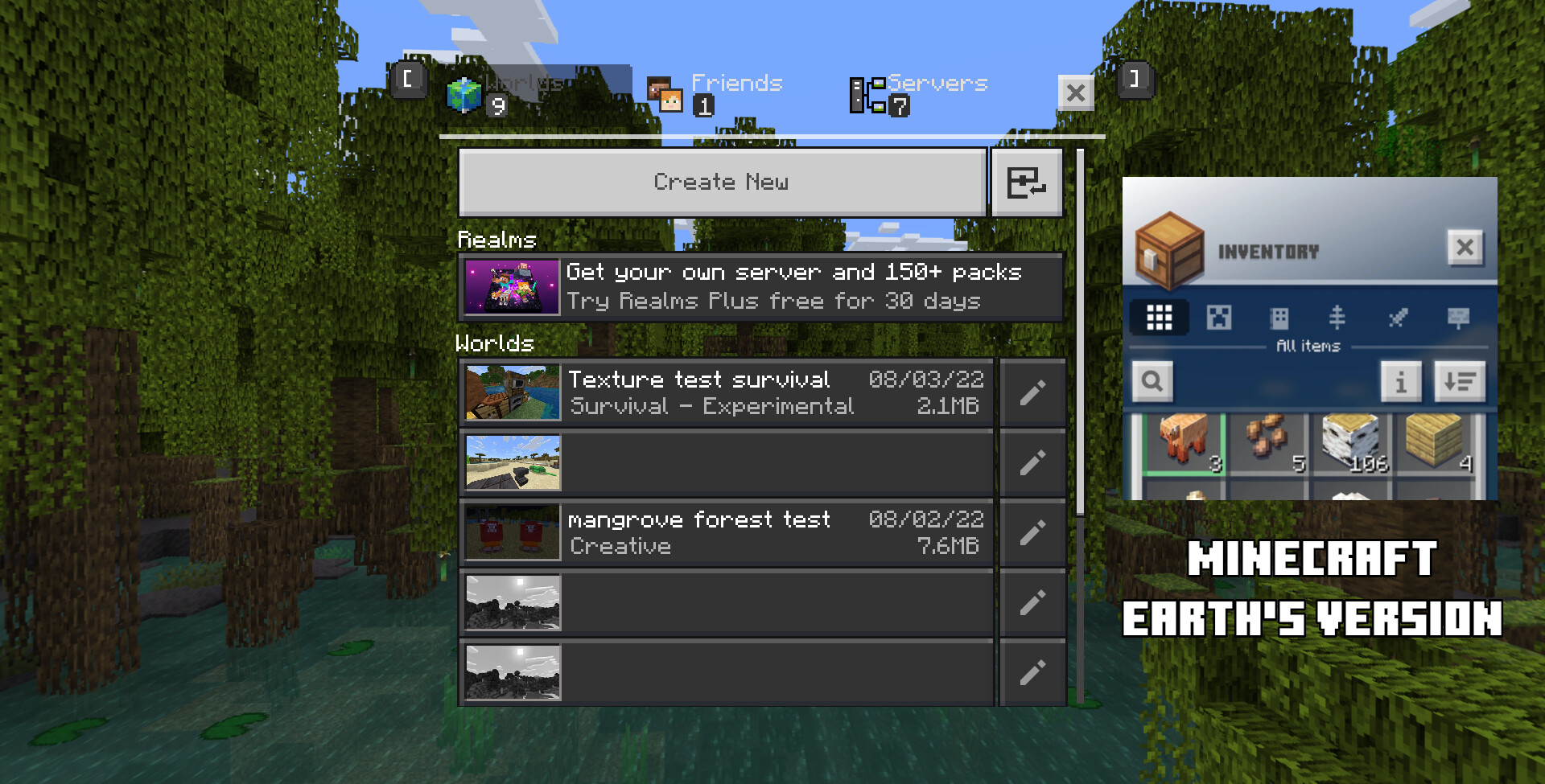 Minecraft Earth Reborn | Bedrock Edition Minecraft Texture Pack