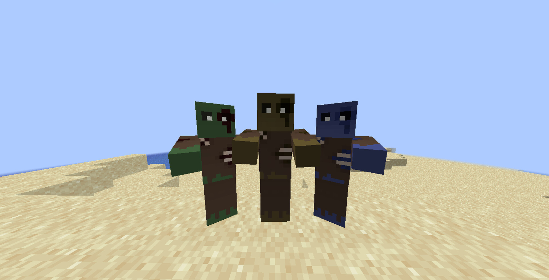 Basic Zombies V.1 Minecraft Texture Pack