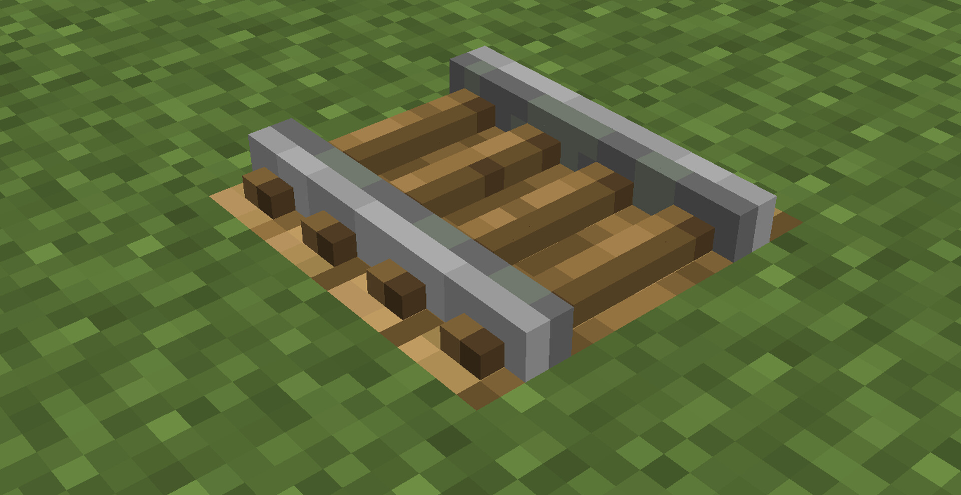 3D rails and ladder Minecraft Texture Pack