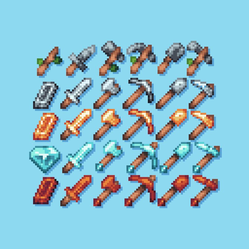 Better o' Tools [Bedrock + Java] Ver. 2! Minecraft Texture Pack