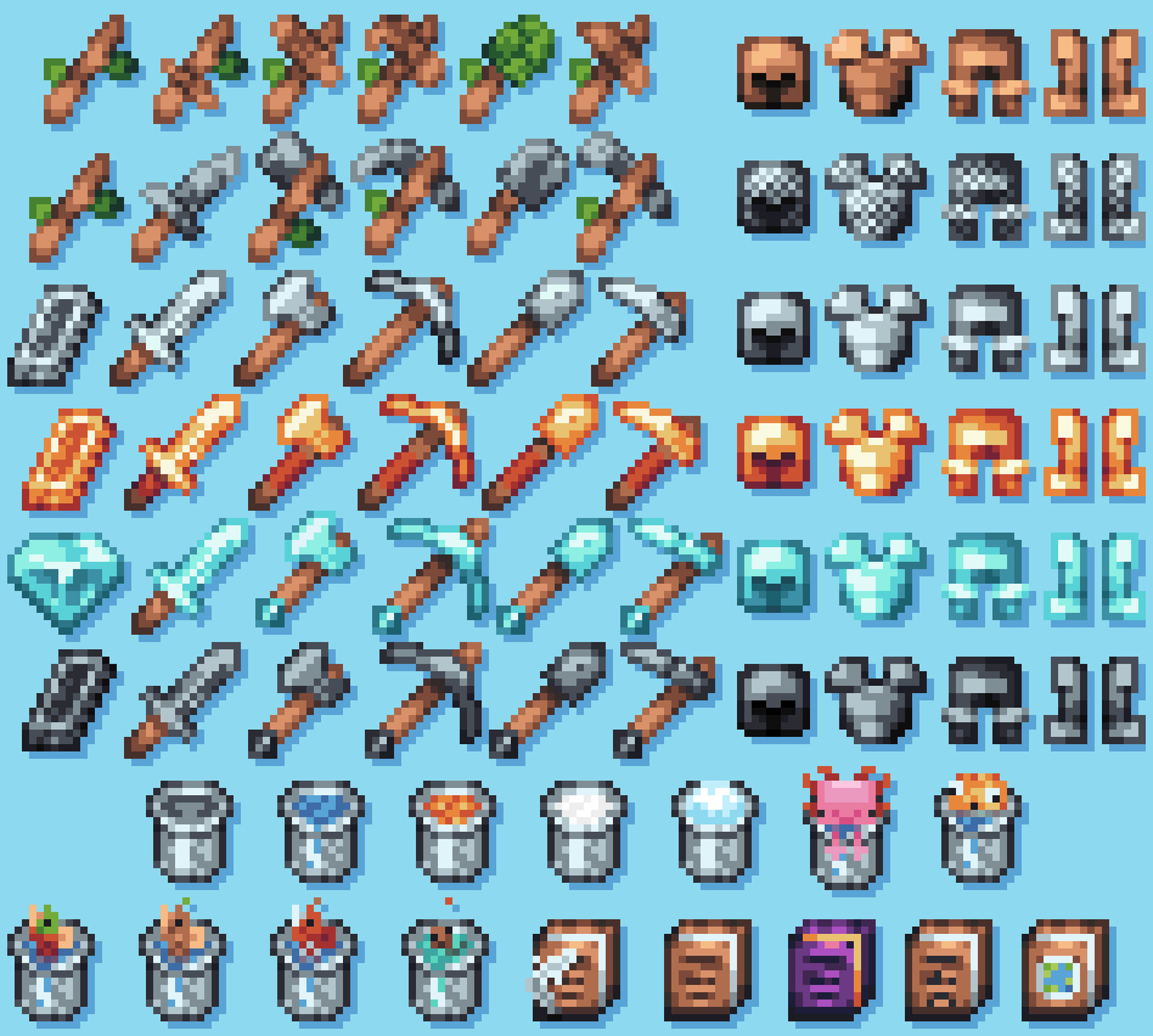 Better o' Tools [Bedrock + Java] Ver. 2! Minecraft Texture Pack