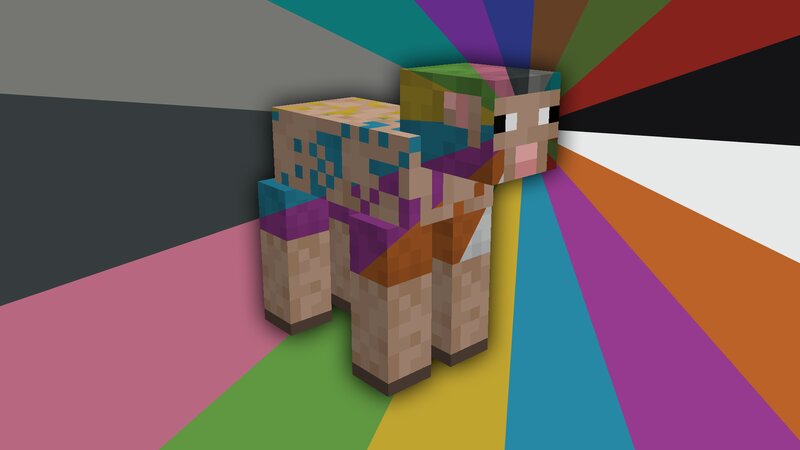 Colorful Sheared Sheep! Minecraft Texture Pack