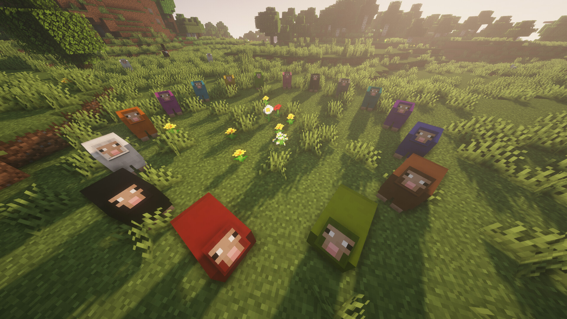 Colorful Sheared Sheep! Minecraft Texture Pack
