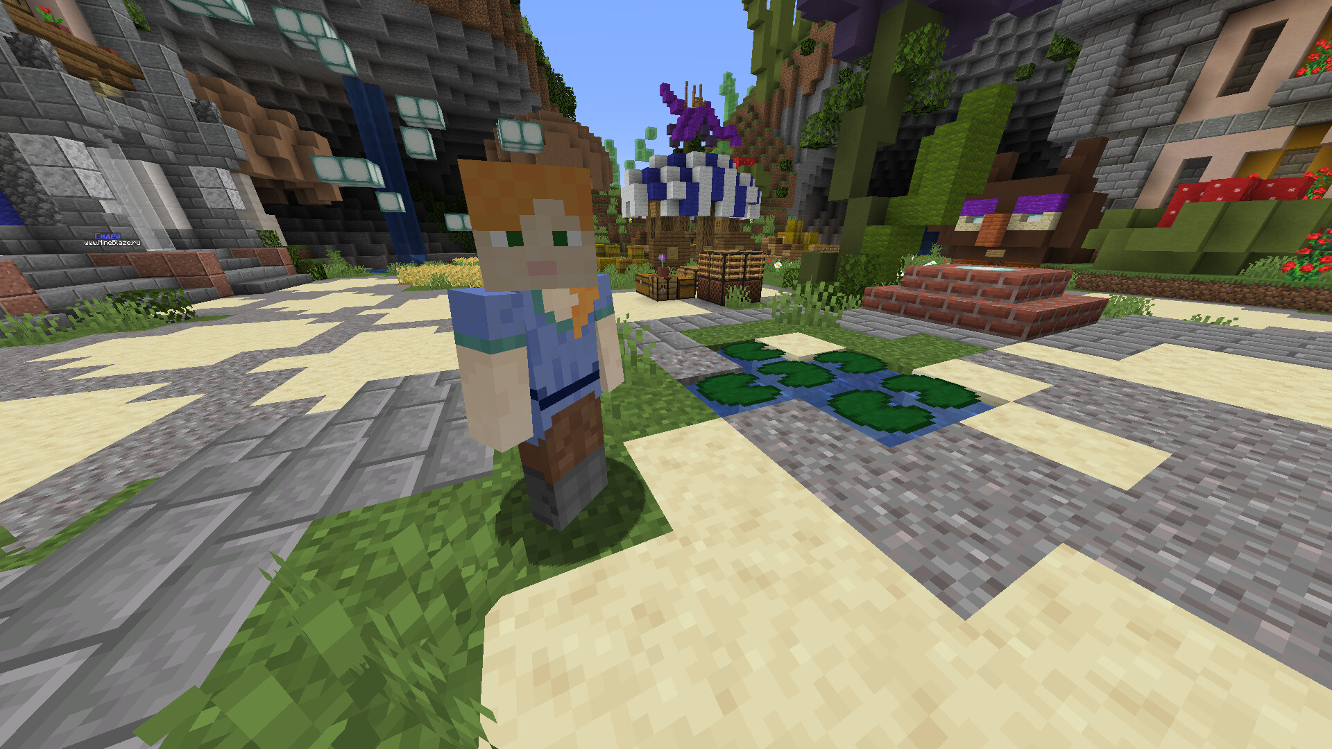 DSWG Random Steve And Alex 1.9 - 1.19+ Minecraft Texture Pack