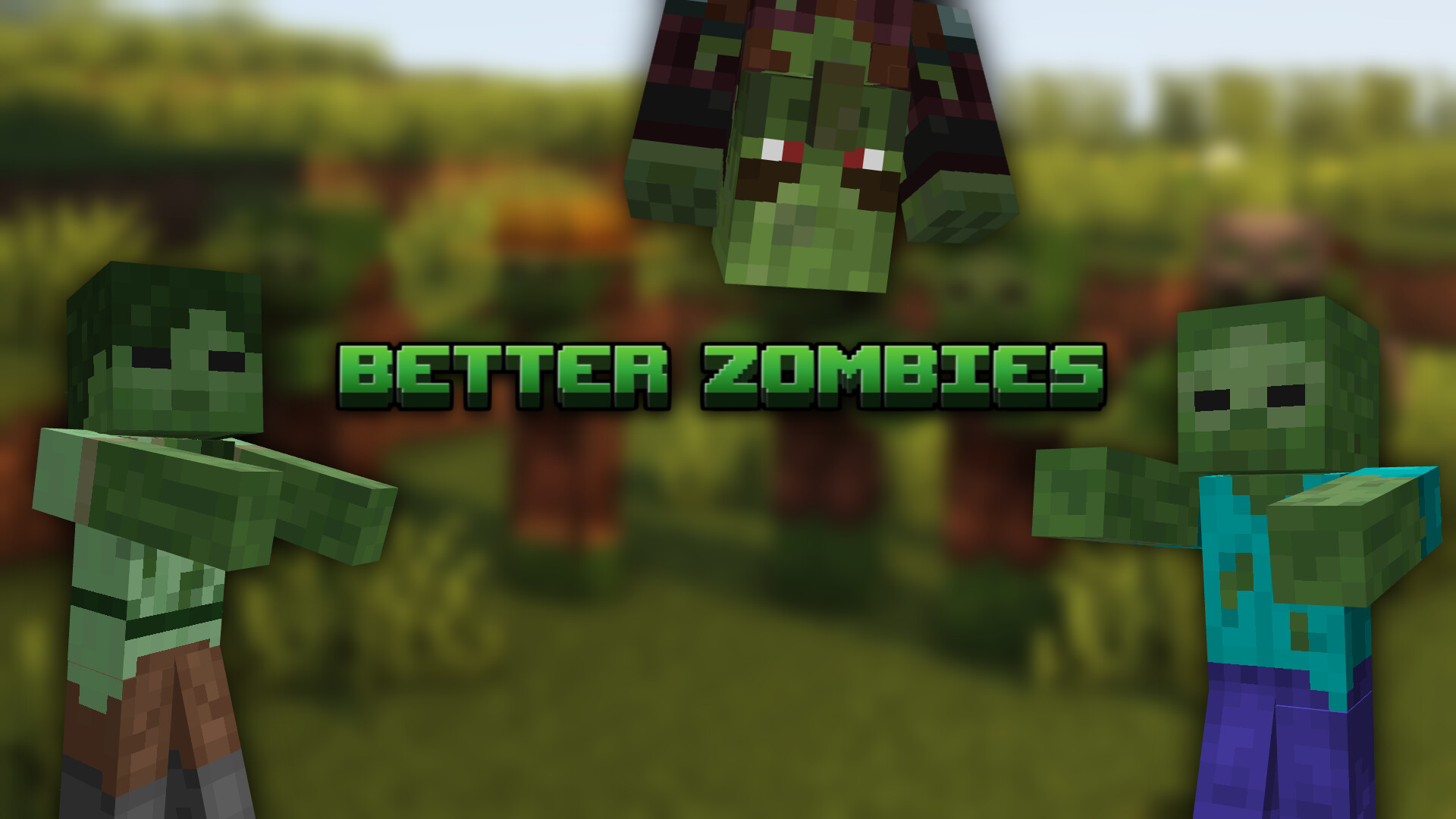 Better Zombies v1.2 - The Ghoultide Update Minecraft Texture Pack