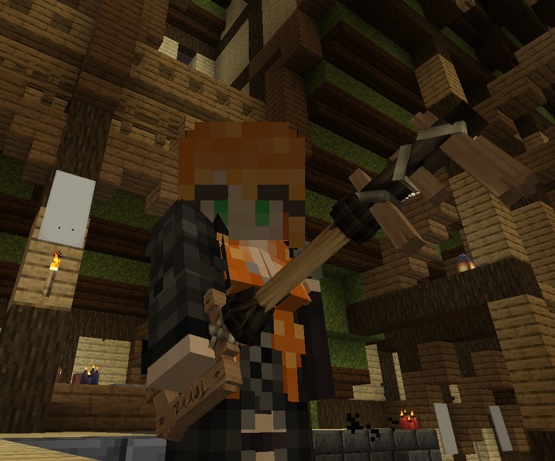 Wooden Keyblade Minecraft Texture Pack