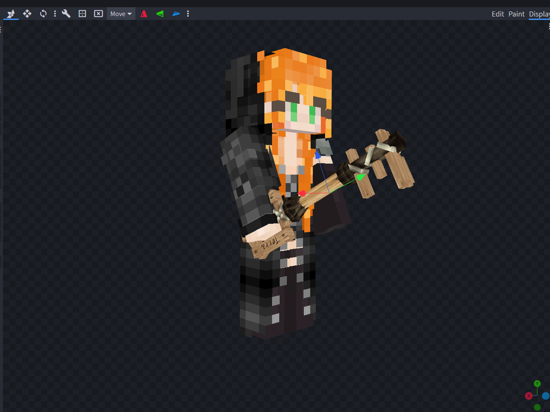 Wooden Keyblade Minecraft Texture Pack