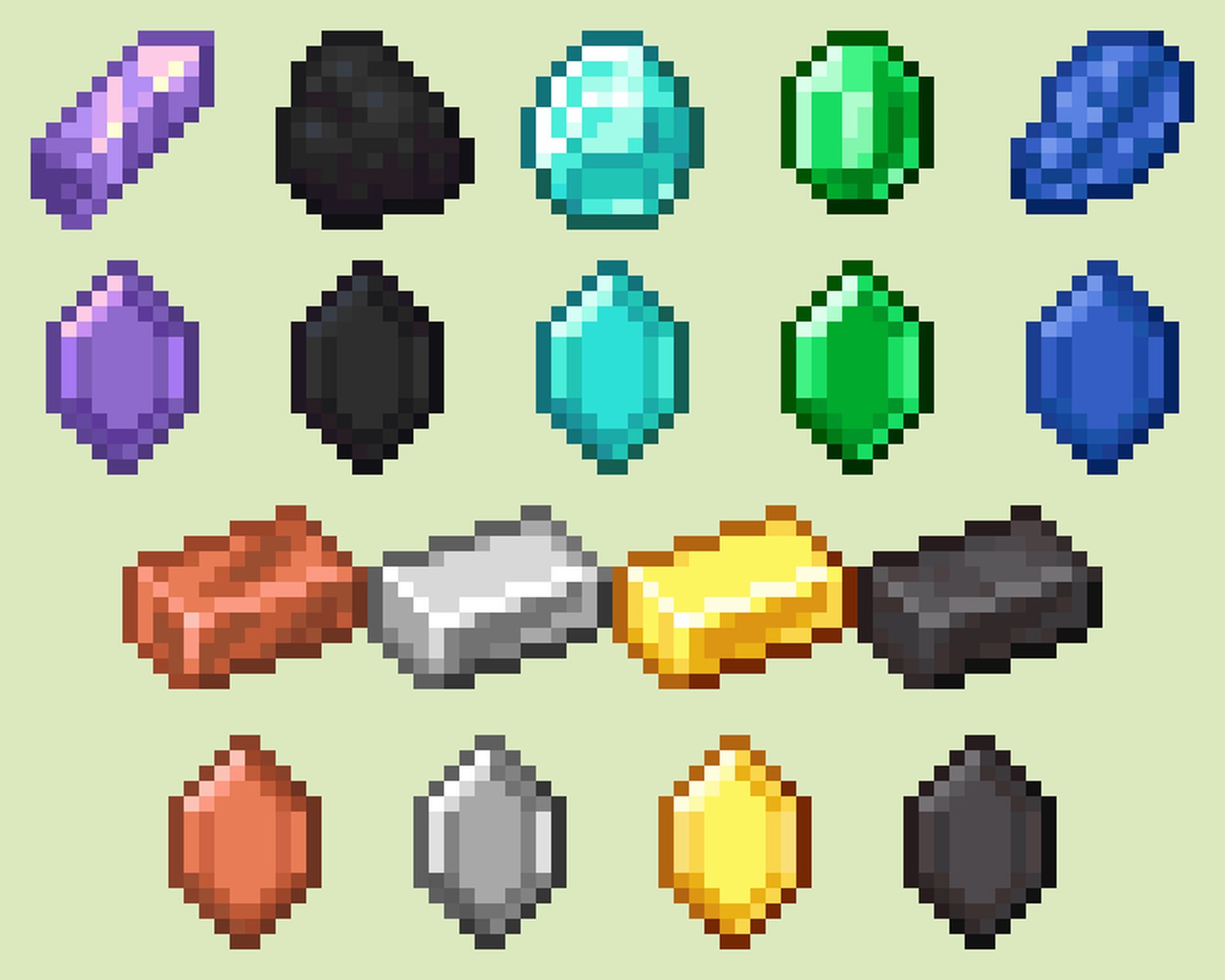 D°Uzi Rupees Minecraft Texture Pack