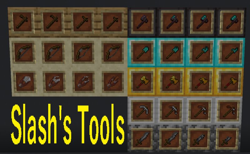 Slash's Tools Minecraft Texture Pack