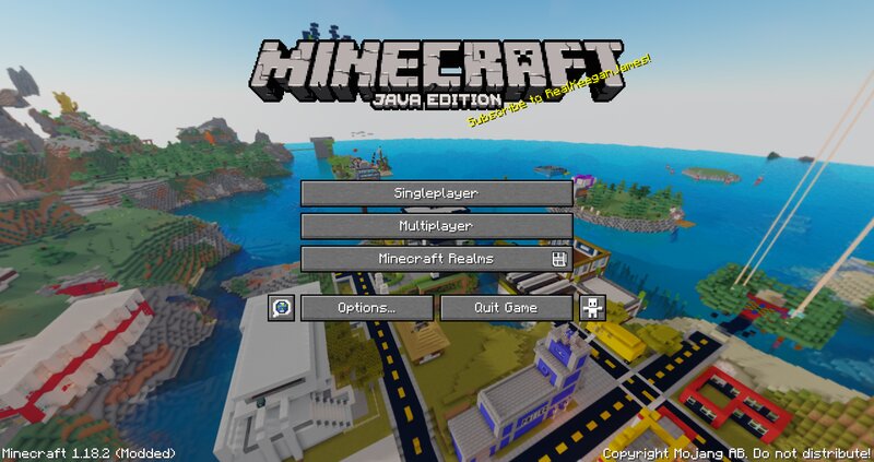 GameChangers Menu Background Panorama Minecraft Texture Pack