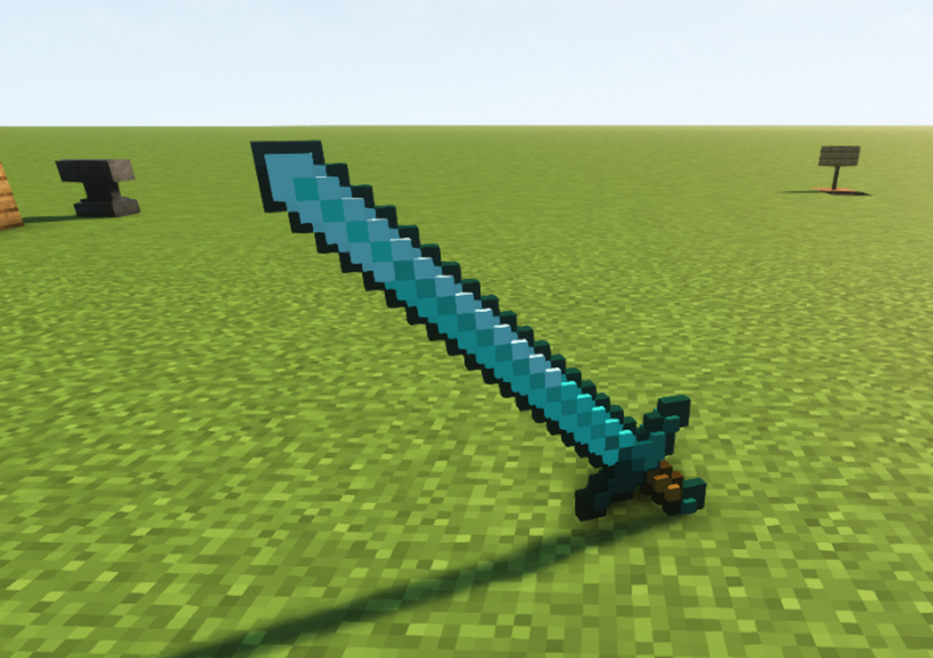 Diamond Greatsword CIT Minecraft Texture Pack