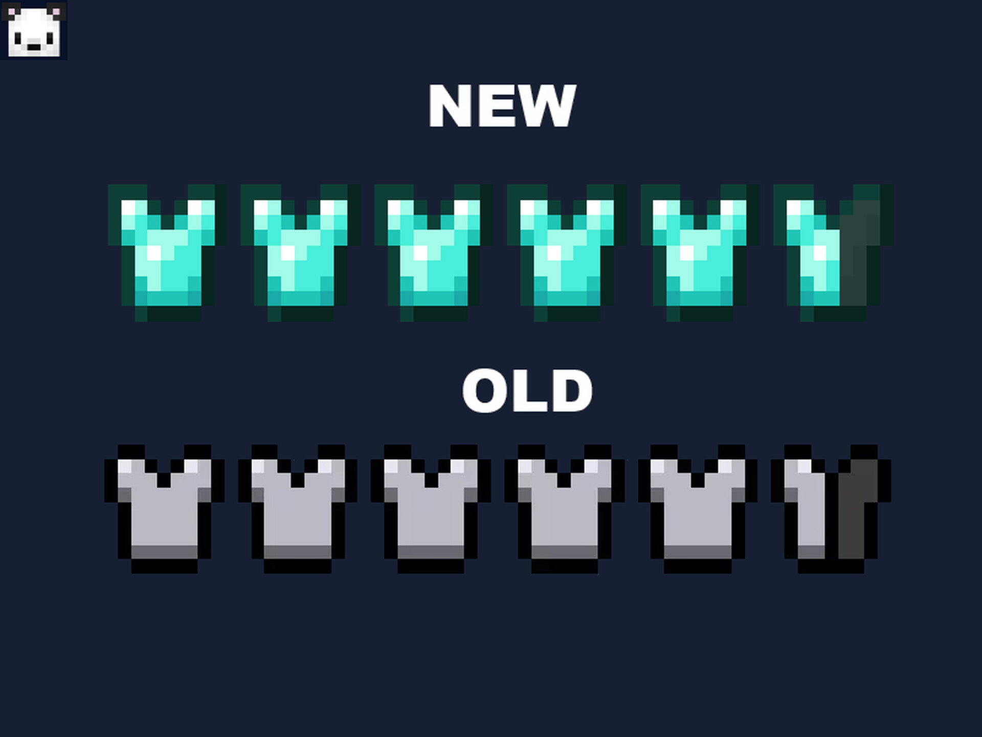 Torrezx-diamond icon armor Minecraft Texture Pack