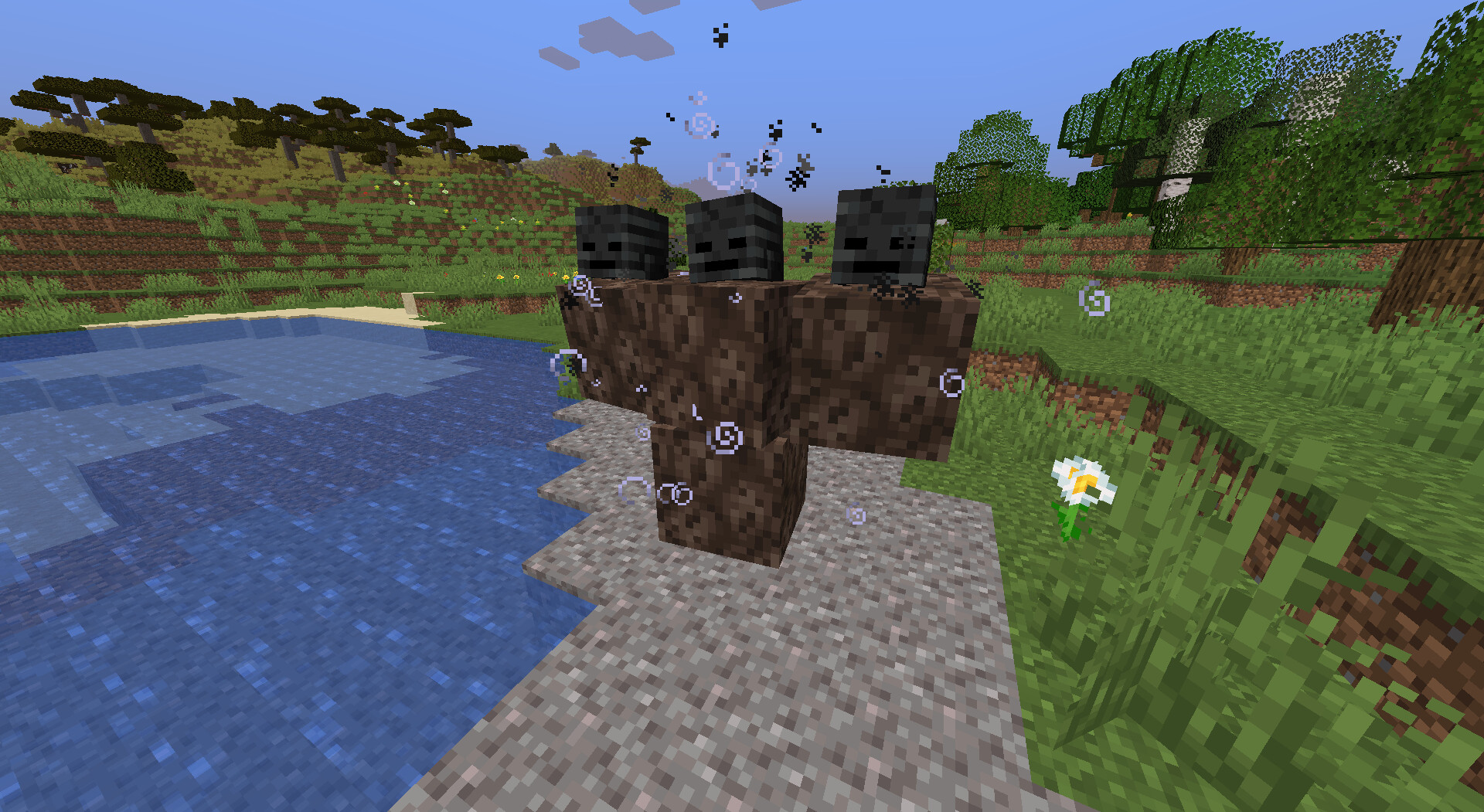 Wither boss animation add-on [OptiFine] Minecraft Texture Pack