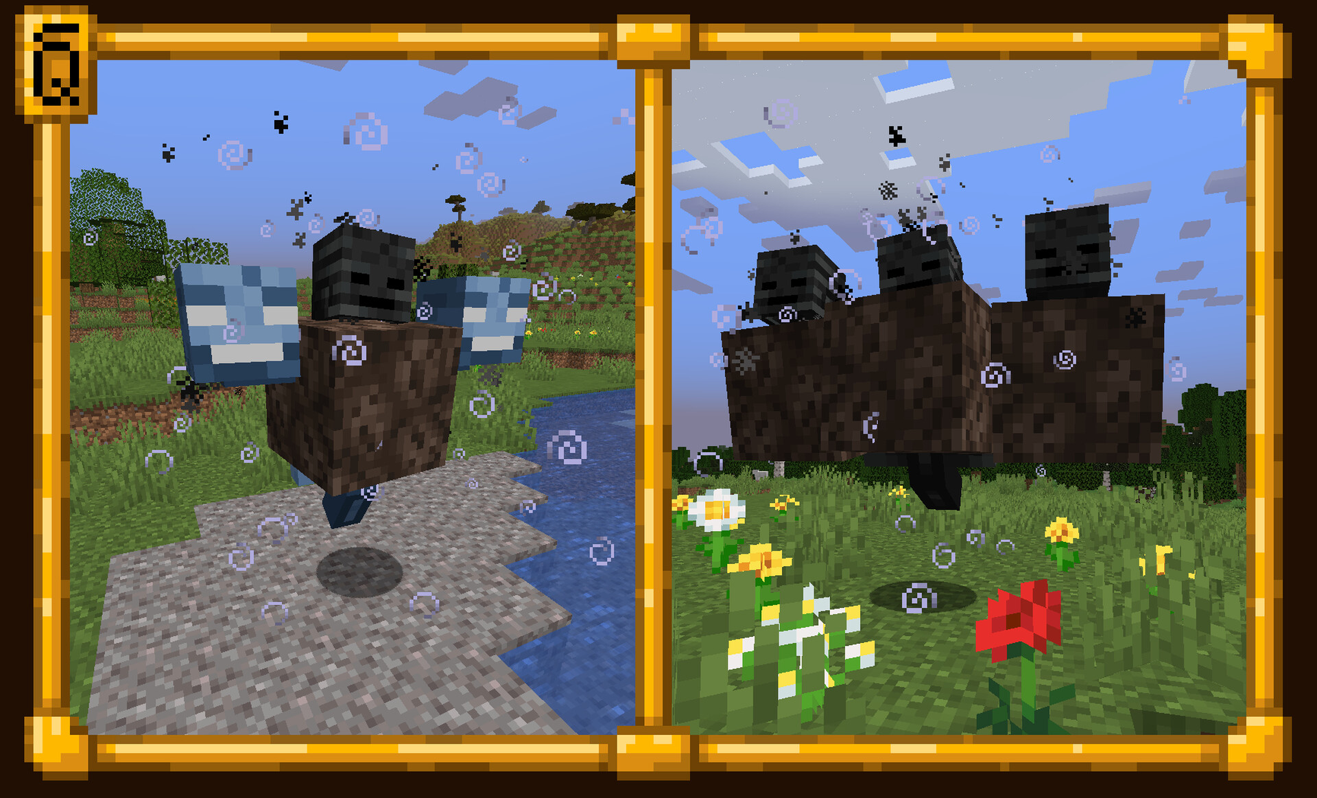 Wither boss animation add-on [OptiFine] Minecraft Texture Pack