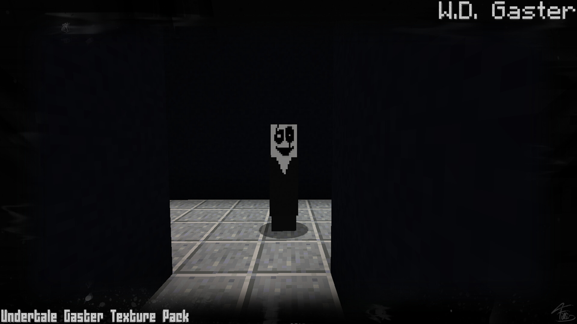 Undertale Gaster Texture Pack Minecraft Texture Pack