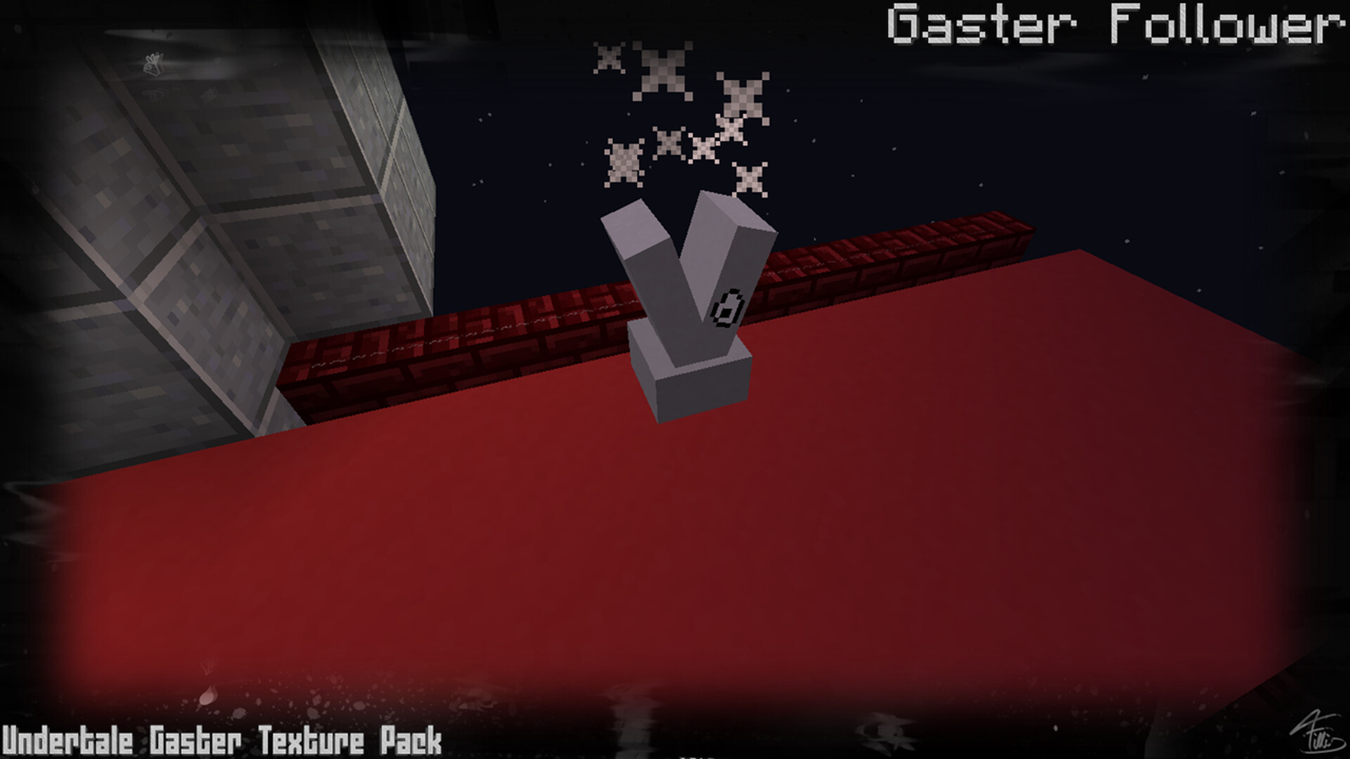 Undertale Gaster Texture Pack Minecraft Texture Pack