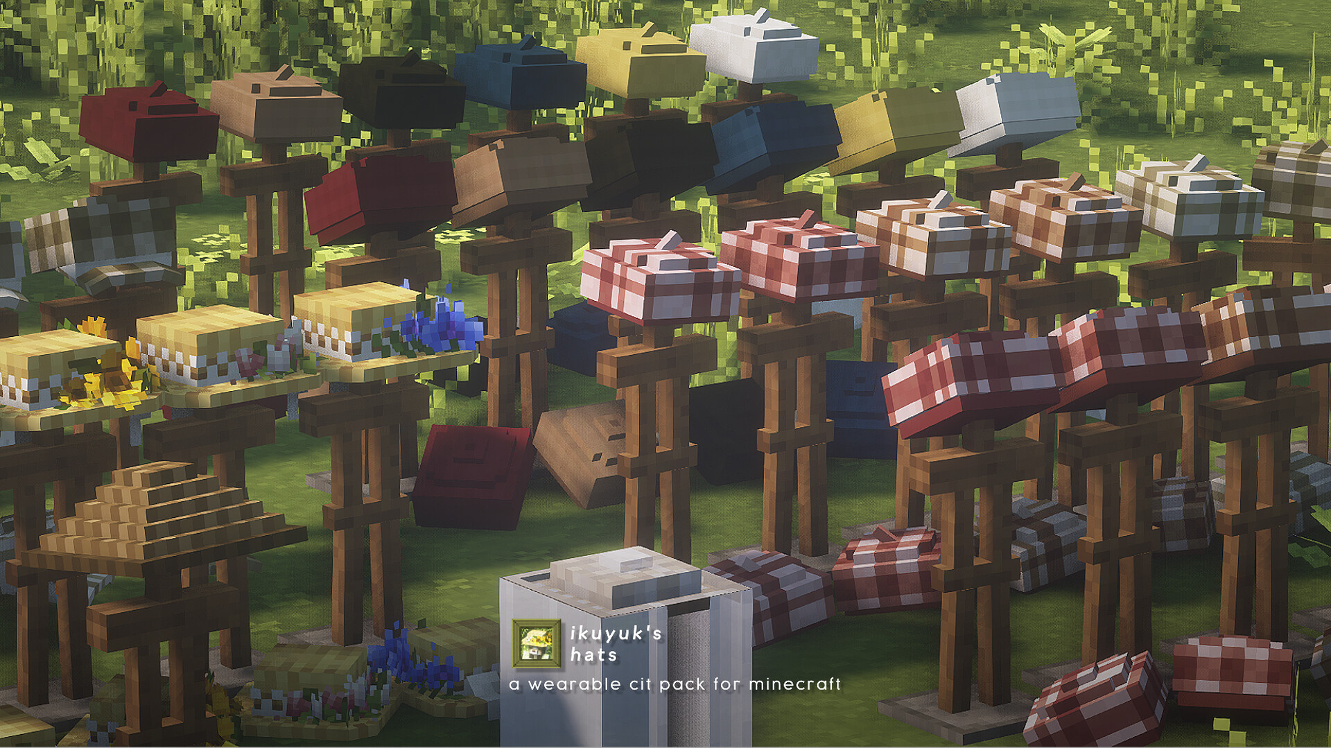 Ikuyuk's Hats Minecraft Texture Pack