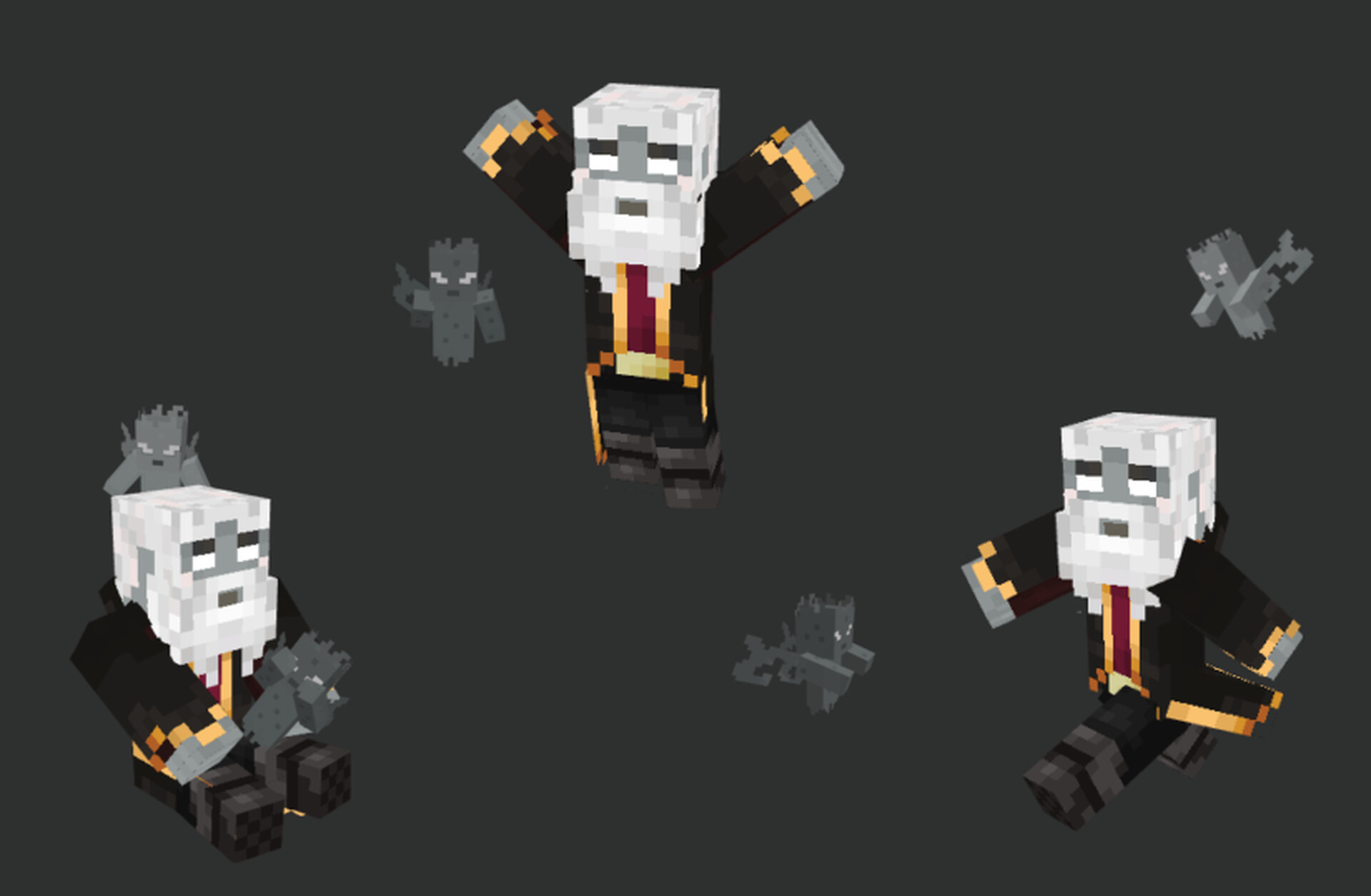 Humanoid Pillagers: Evoker Minecraft Texture Pack