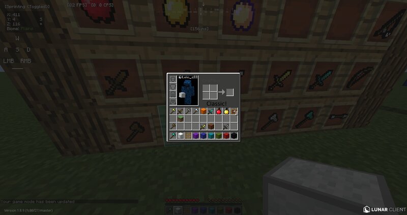 ClassicBedwars Dark mode revamp! Minecraft Texture Pack